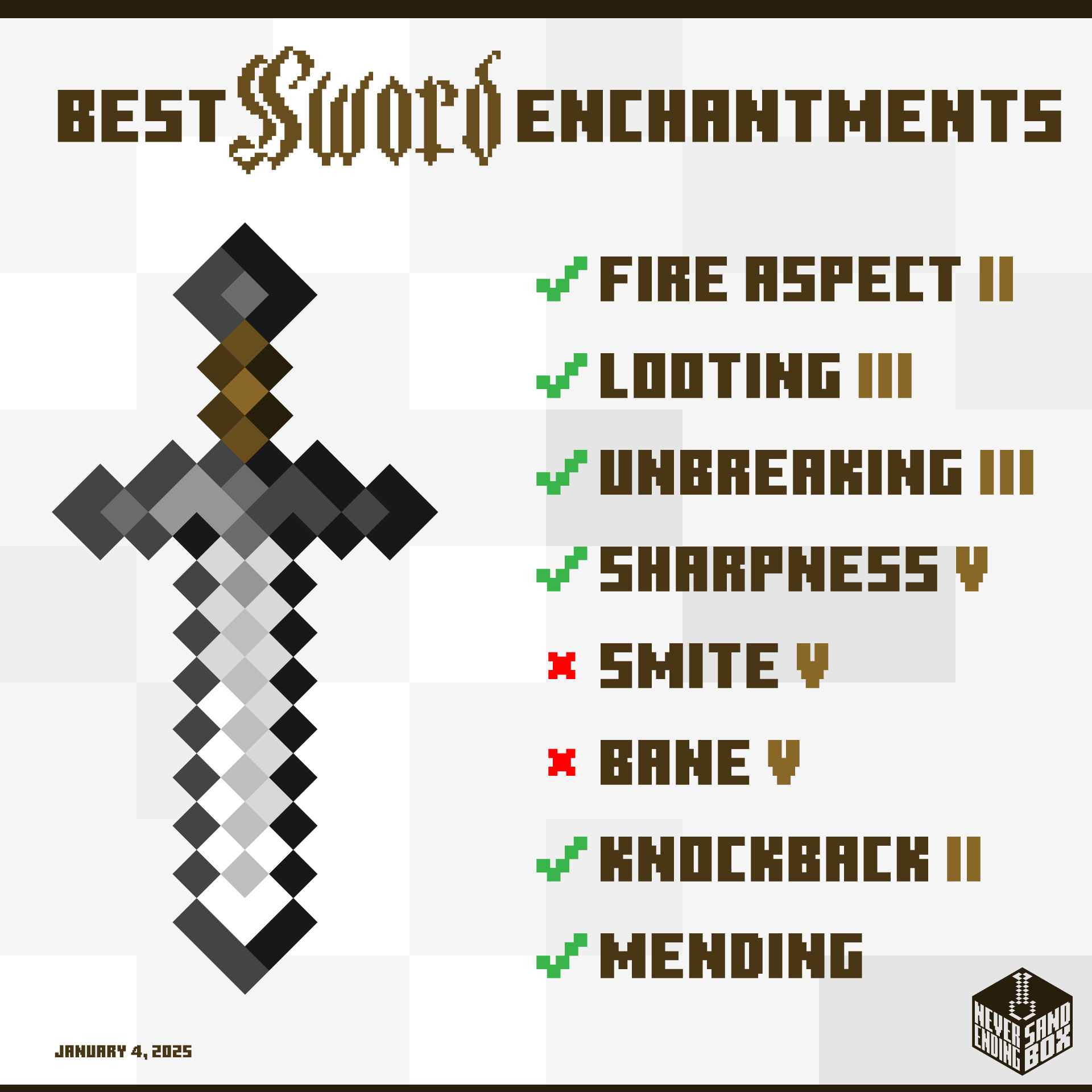 Best Sword Enchantments – Neverending Sandbox
